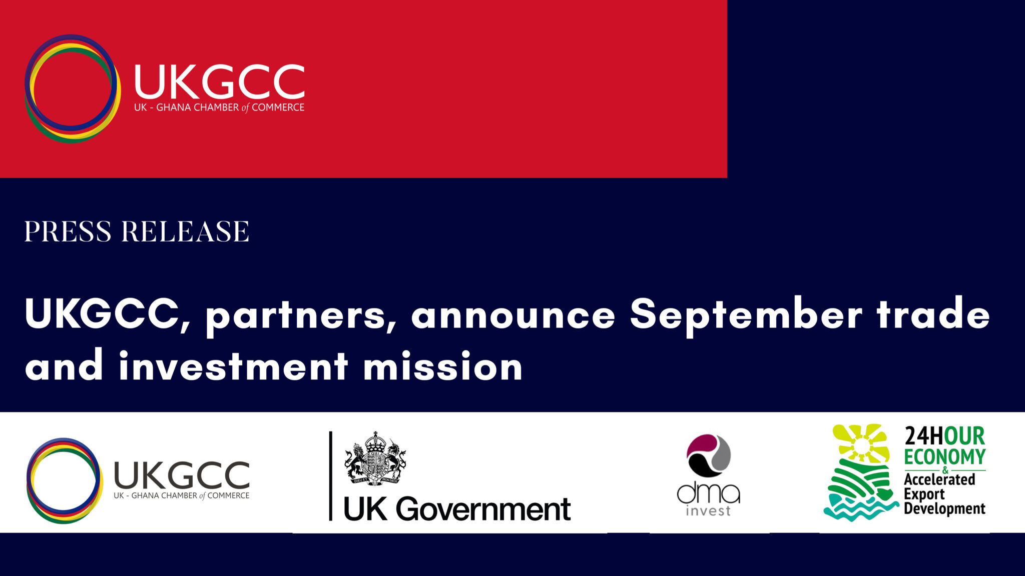UKGCC, partners, announce September trade and investment mission – ukgcc